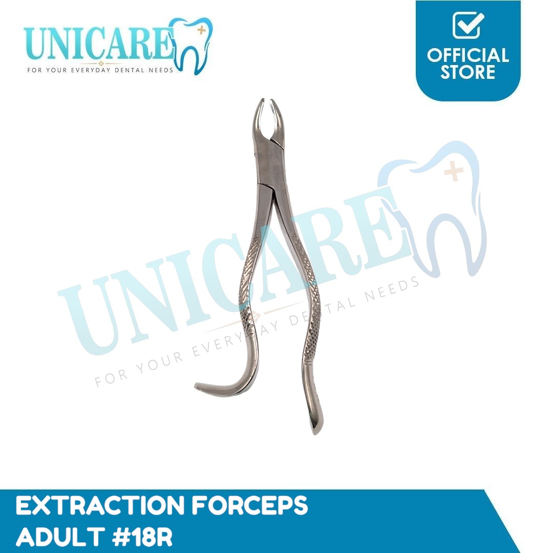 ADULT EXTRACTION FORCEPS #18R – Unicare Dental Medical Supply