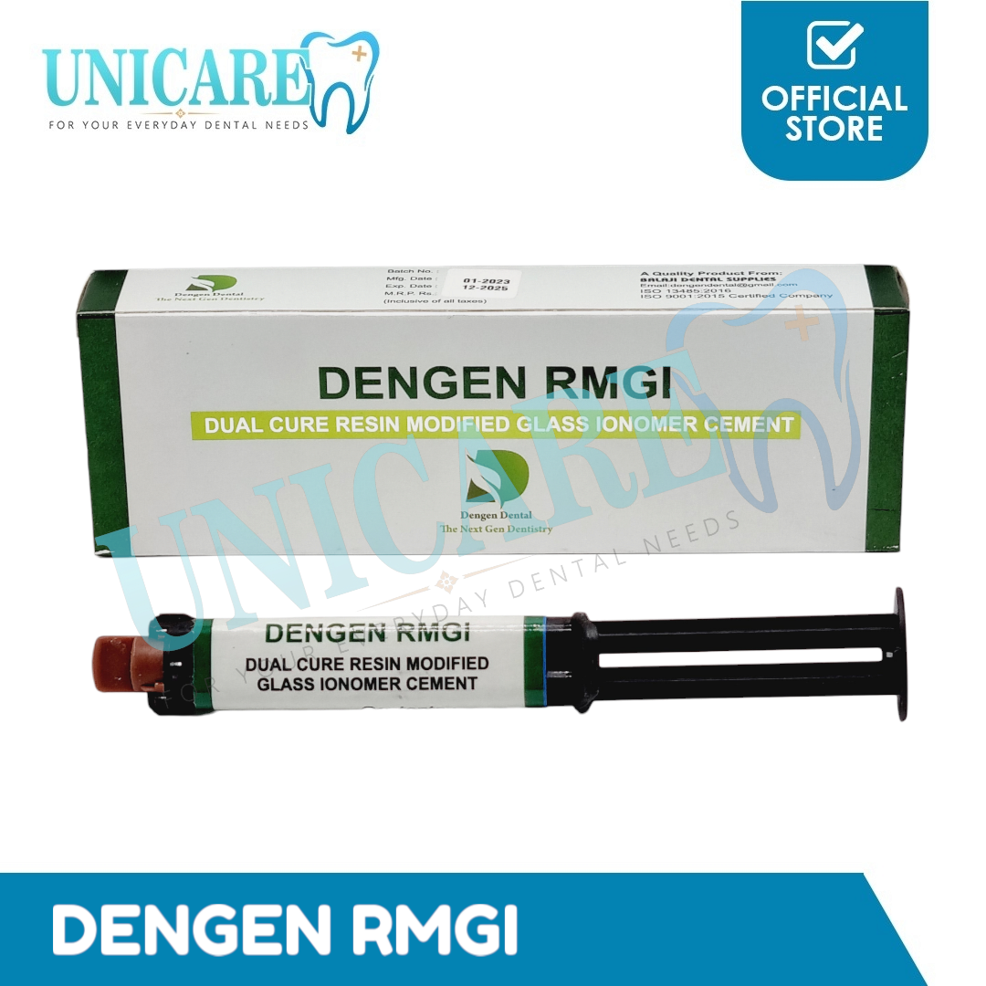 DENGEN RMGI - RESIN MODIFIED GLASS IONOMER CEMENT – Unicare Dental ...