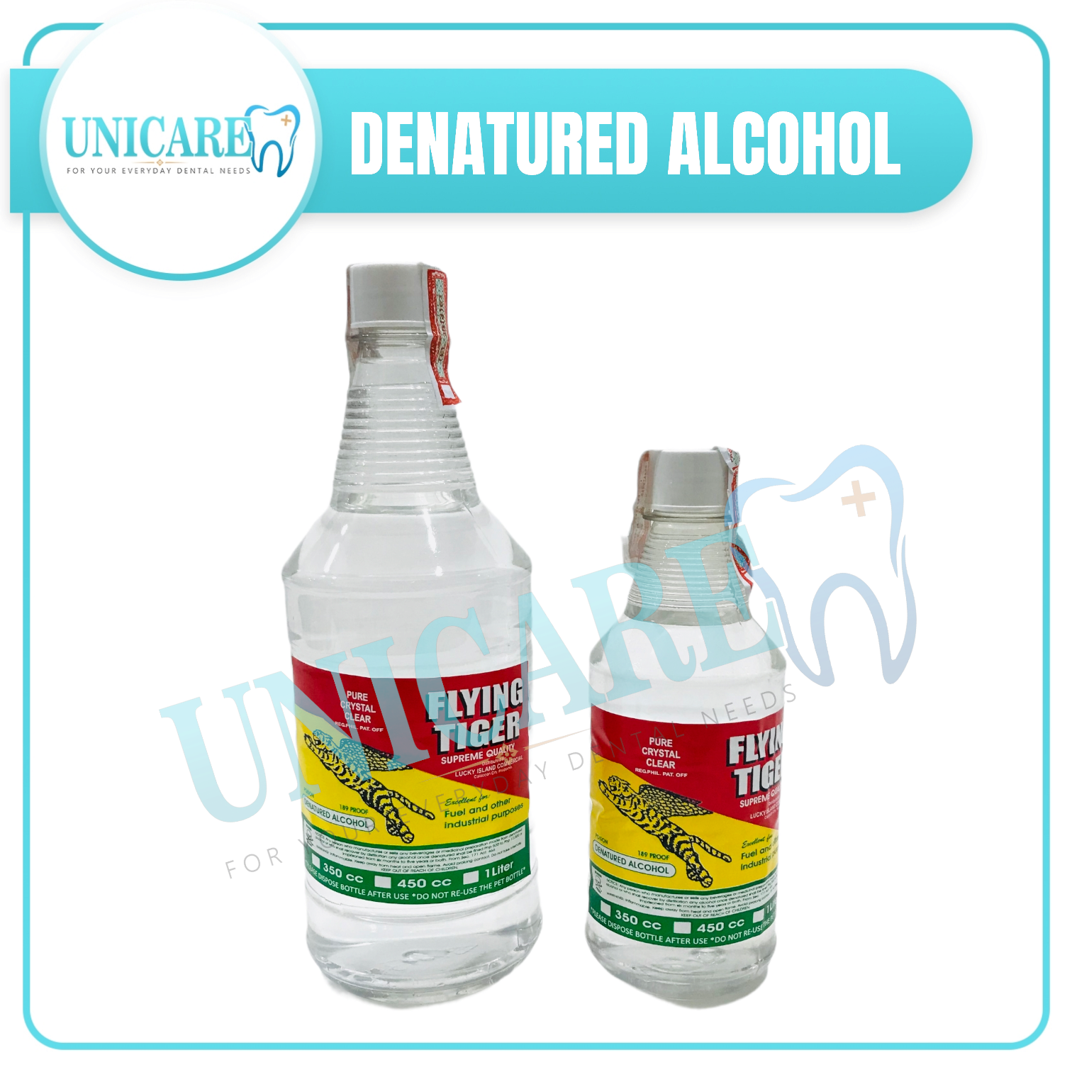 Denatured Alcohol – Unicare Dental Medical Supply