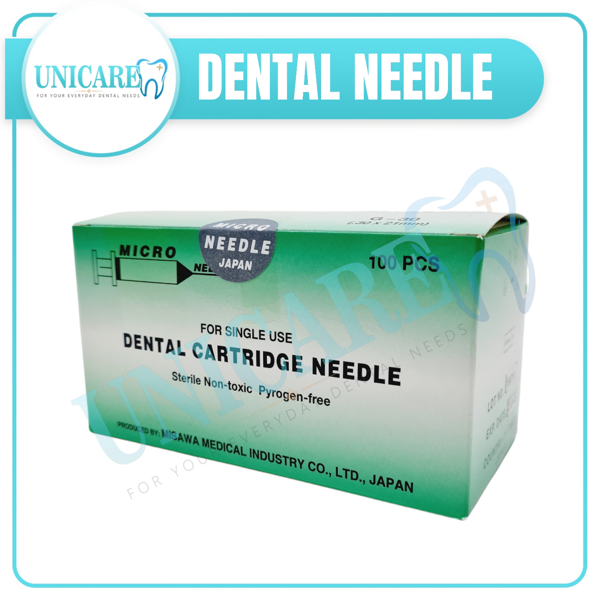 Micro Dental Needle – Unicare Dental Medical Supply