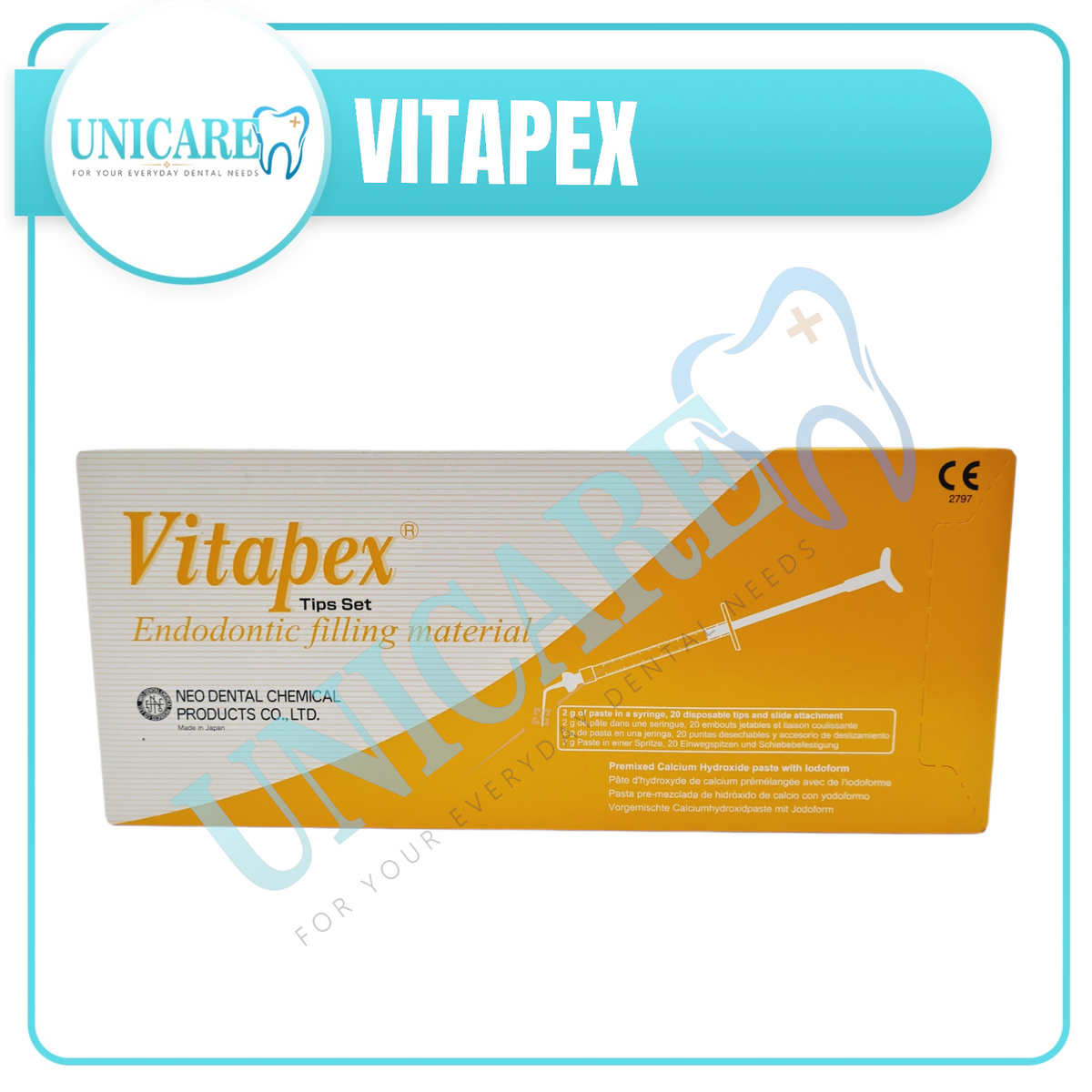 Vitapex (Endodontic Filling Material) – Unicare Dental Medical Supply