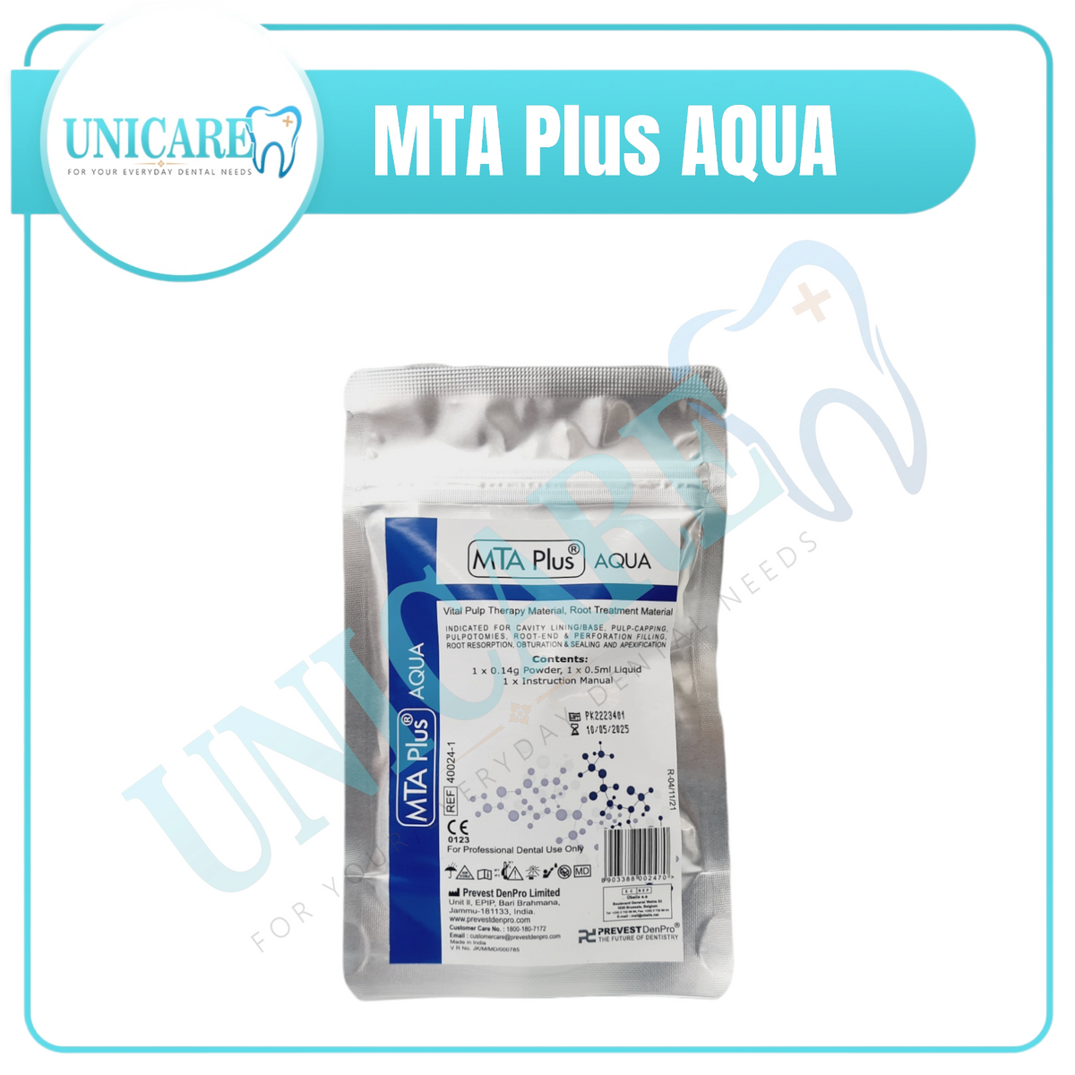 MTA PLUS AQUA – Unicare Dental Medical Supply